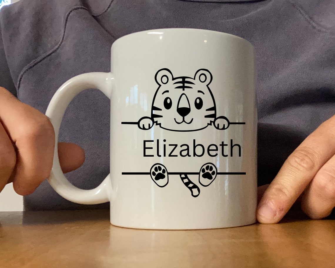 Tiger Split Safari Animals Svg Safari Animal Outline Safari - Etsy