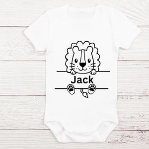 Lion Split Safari Animals, Safari Animals Outline Svg, Safari Animal ...