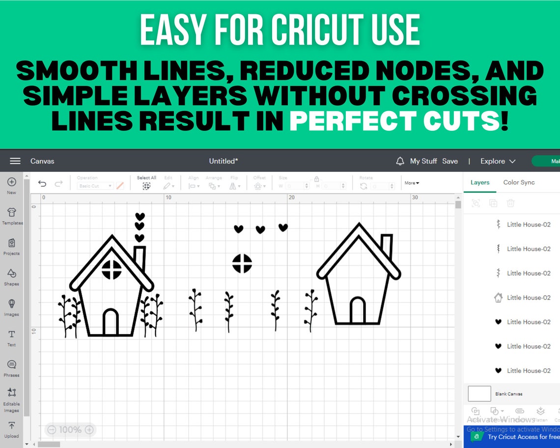 30 Little House Svg Bundle Roof House Svg House Outline Svg - Etsy UK