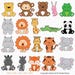 20 Safari Animal Colored Svg Bundle, Jungle Animals SVG, Cute African ...