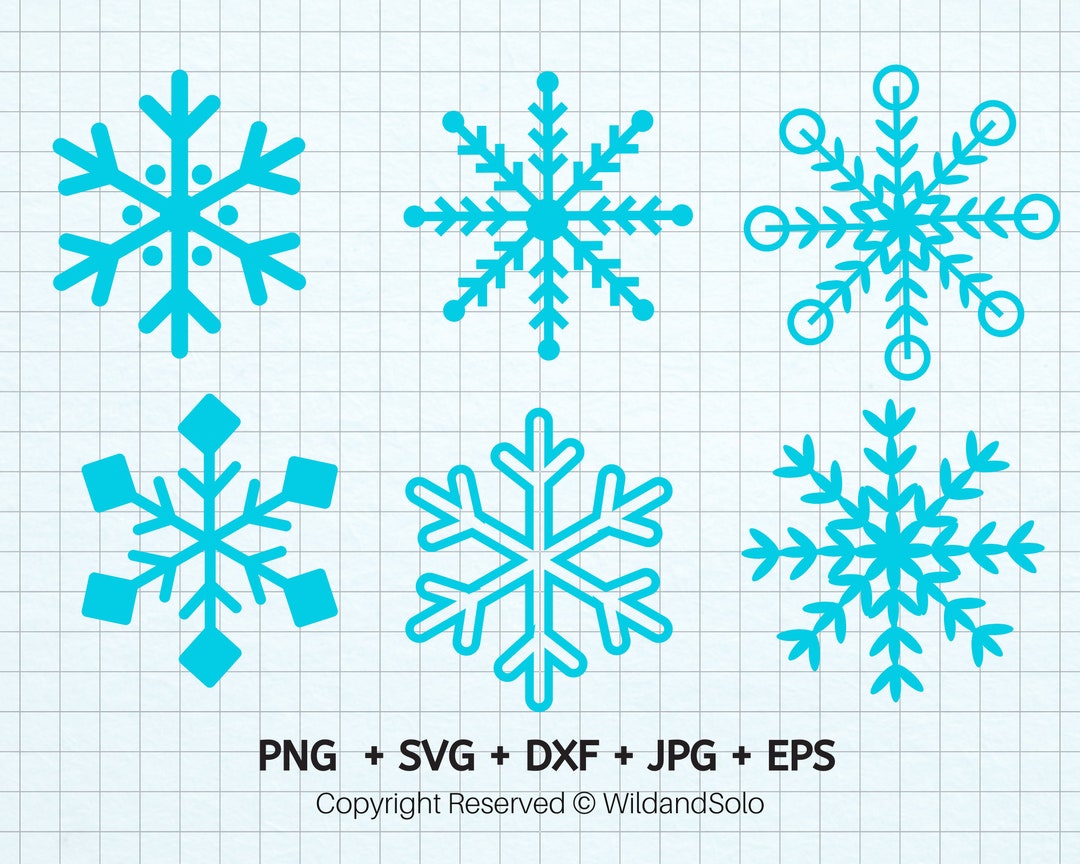 Snow Flakes Svg Bundle, Snow Svg, Winter Svg, Snowflakes SVG, Snow ...