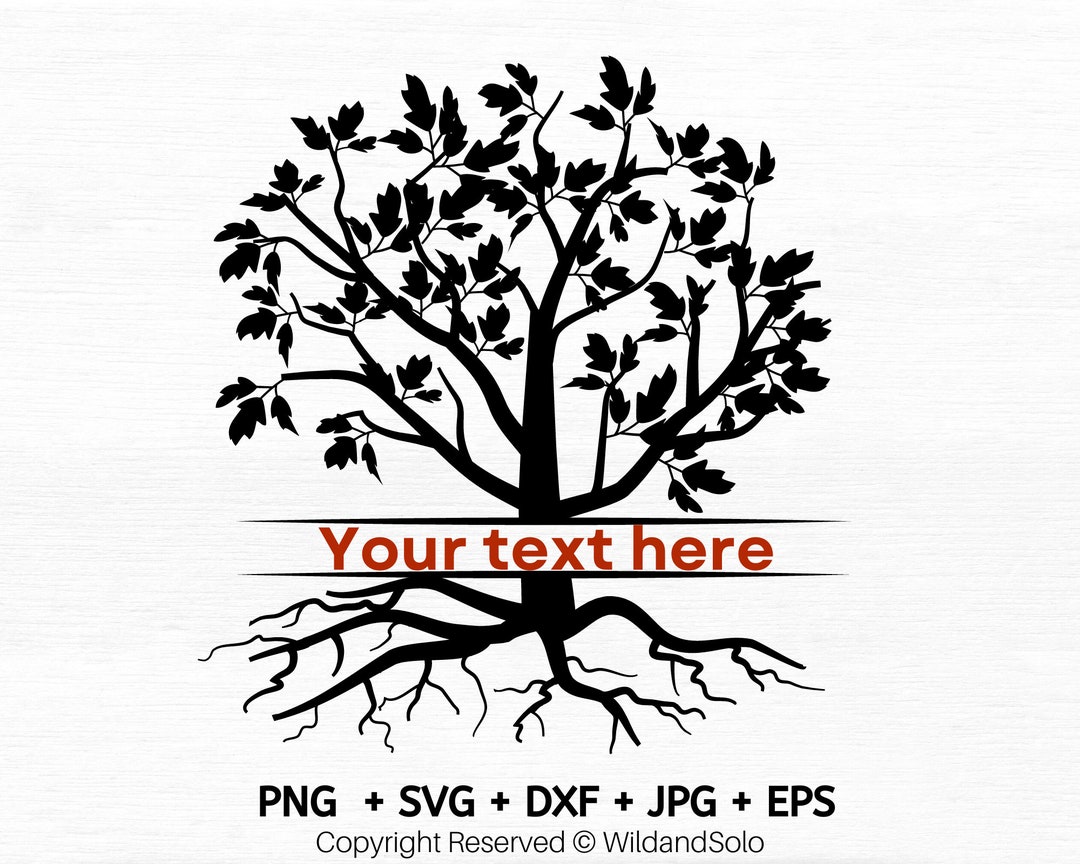 Tree of Life Monogram Svg Our Roots SVG Family Reunion SVG - Etsy UK