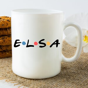 Friends Font Svg Bundle Number Dots Cricut Files Friends - Etsy