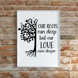 Family Reunion Svg Bundle, Our Roots Run Deep, Tree With Roots SVG ...