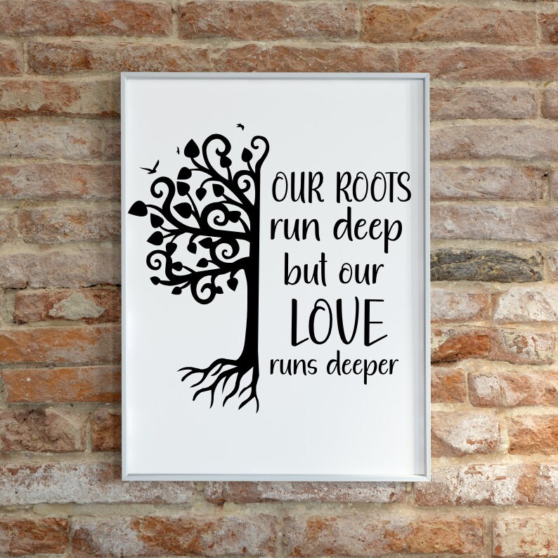 Family Reunion Svg Bundle, Our Roots Run Deep, Tree With Roots SVG ...