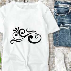 Ensemble Svg tourbillon, Swash, Swoosh Svg, Doodle éléments Svg Bundle ...