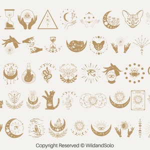 45 Witch Svg Bundle, Witchy Svg Bundle, Mystical Svg, Witchcraft Svg ...