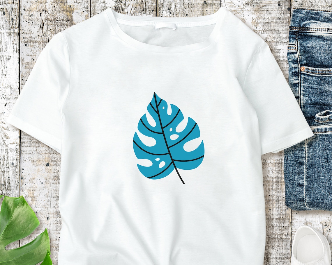 Tropical Leaf Svg Tropical Leaves Svg Tropical Party Decor - Etsy