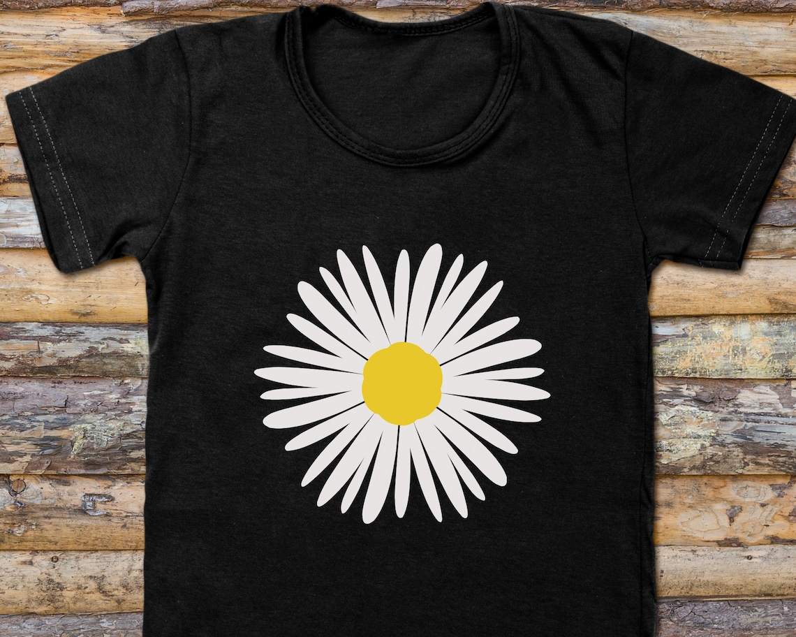 DAISY SVG DAISY Flower Clipart Daisy Svg Cut Files for - Etsy