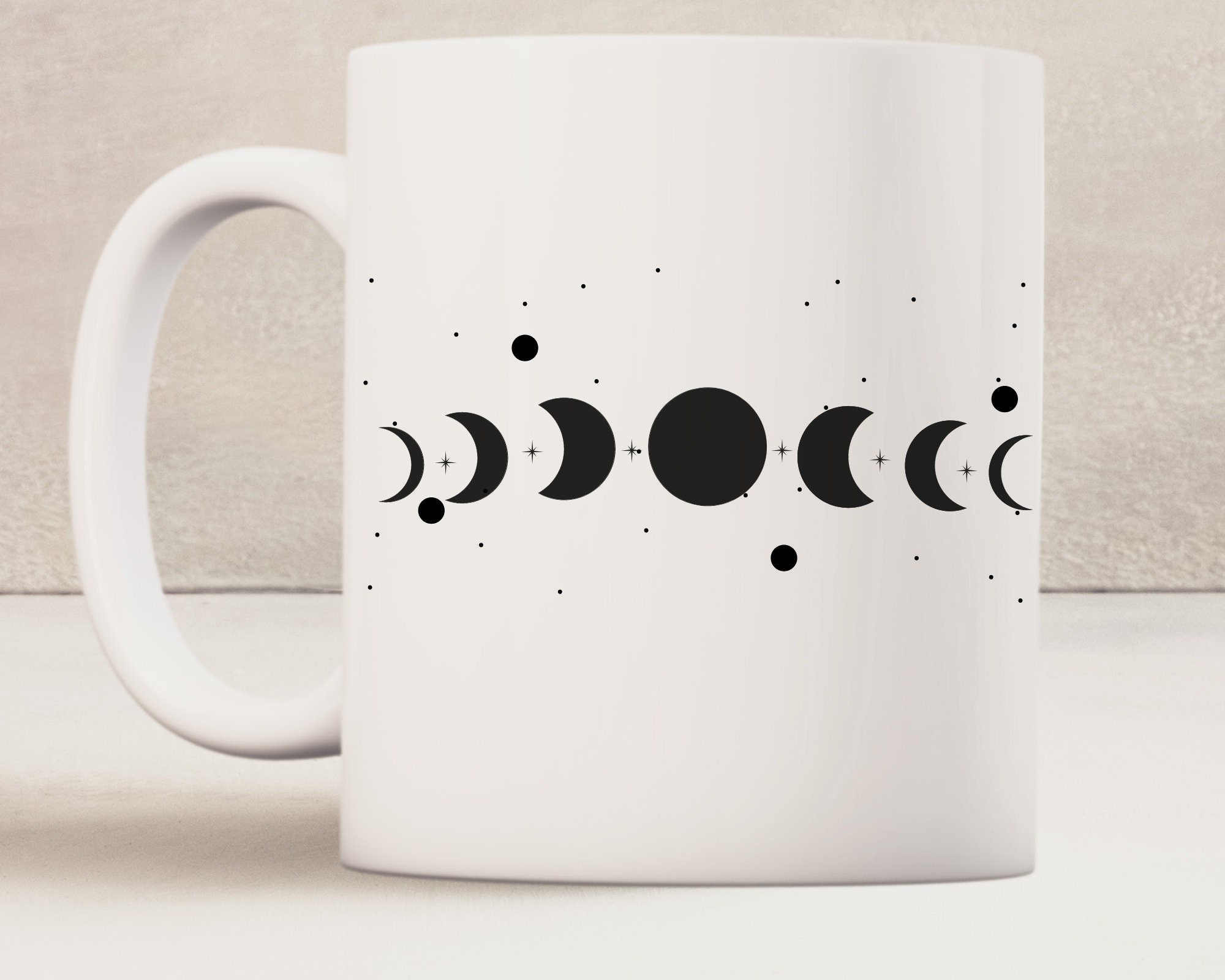 Moon Phase Svg Mystic Celestial Svg Cut File for Cricut - Etsy