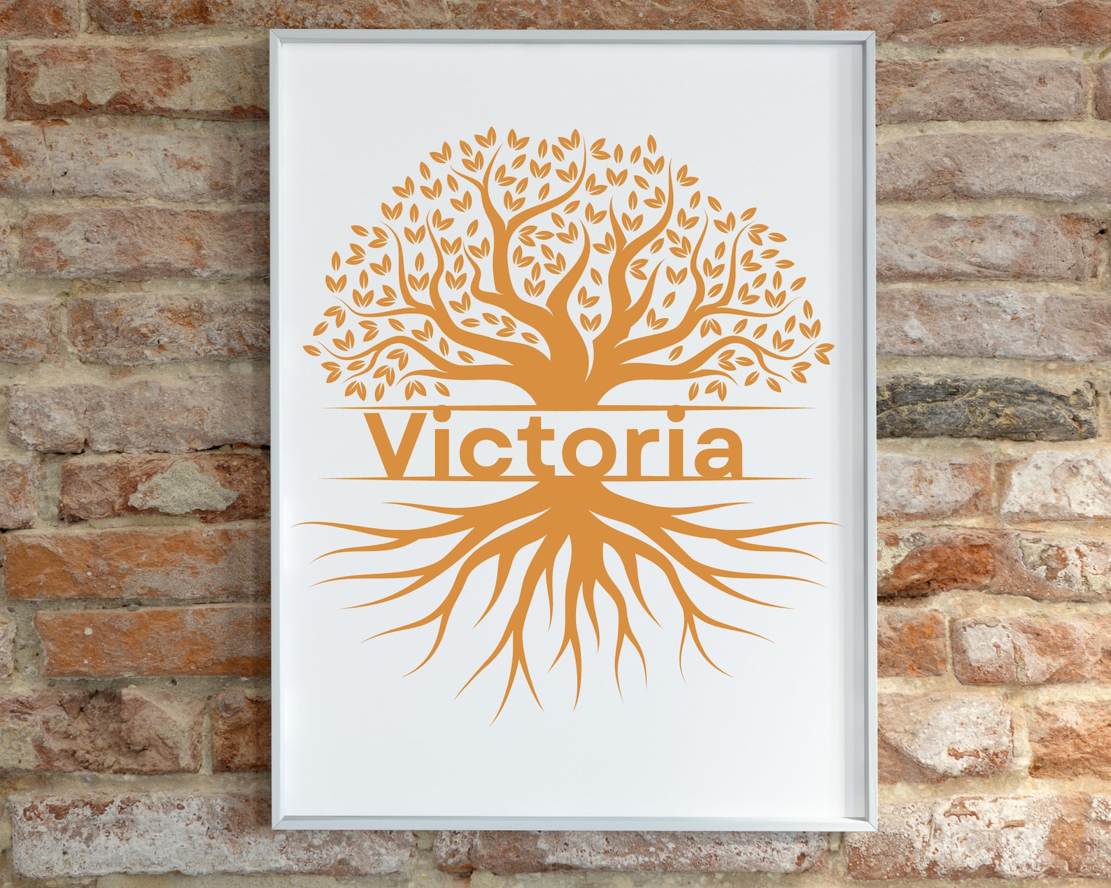 Family Tree Svg Tree of Life Monogram Svg Tree With Roots - Etsy