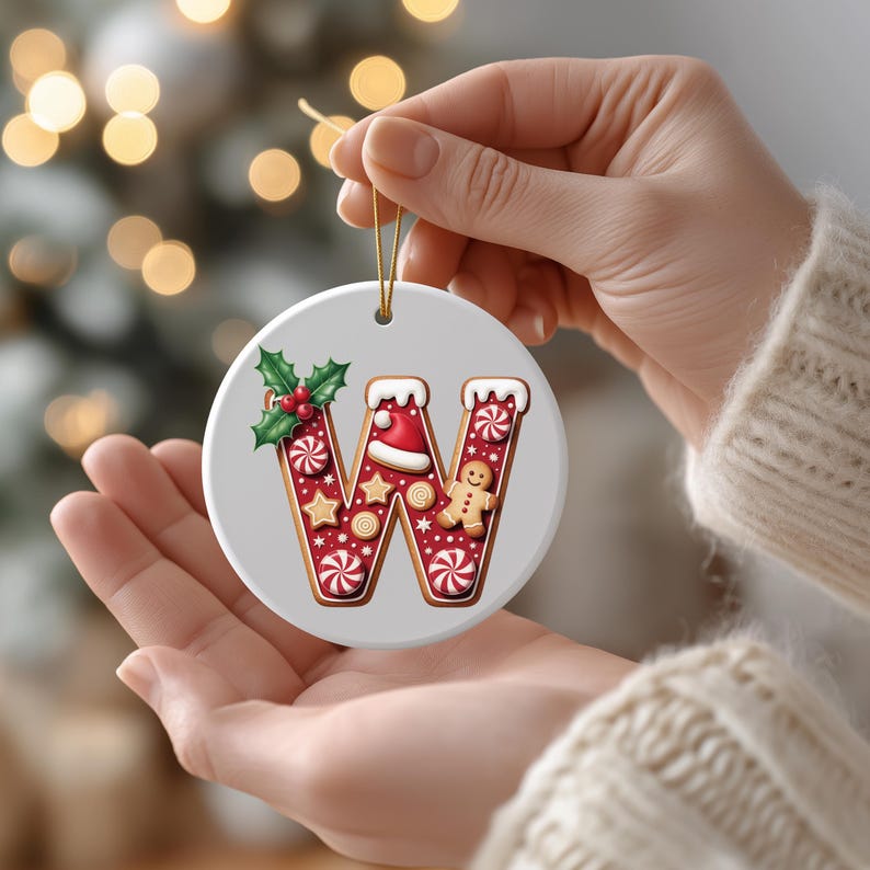 Christmas Ornaments Alphabet PNG | Candy Cane Letters Clipart ...