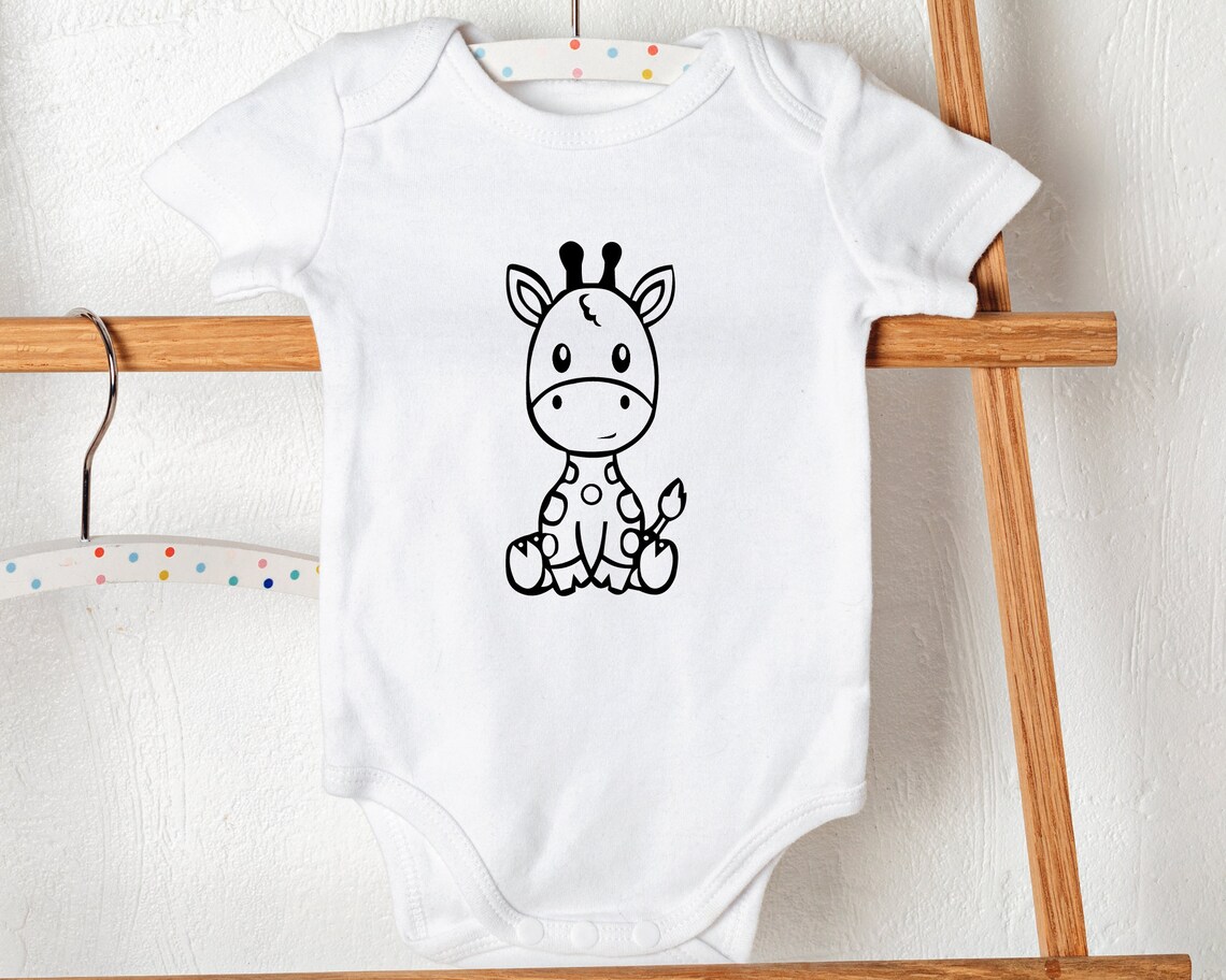 Giraffe Svg School Classroom Label Kids Safari Animals - Etsy