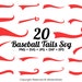 Tails Svg Baseball Tail Baseball Font Tails Svg, Swoosh Swirl Svg ...