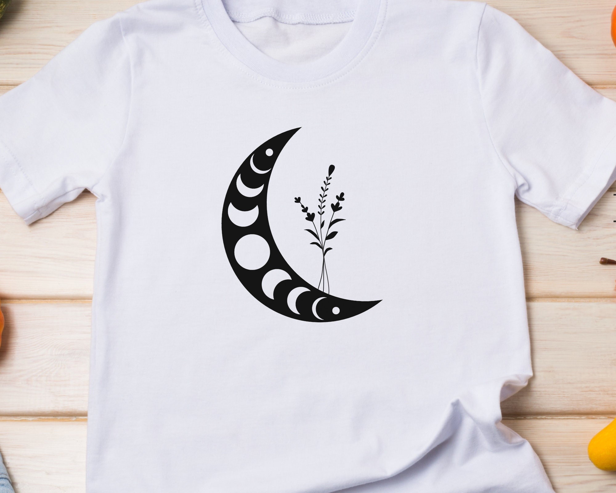 Moon Phase Svg Mystic Celestial Svg Crescent Moon Svg Cut - Etsy