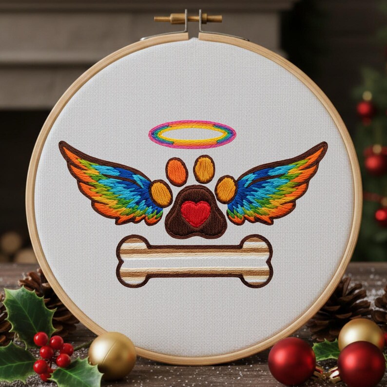13 Pet Memorial Embroidery PDF Pattern | Printable Stick & Stitch ...