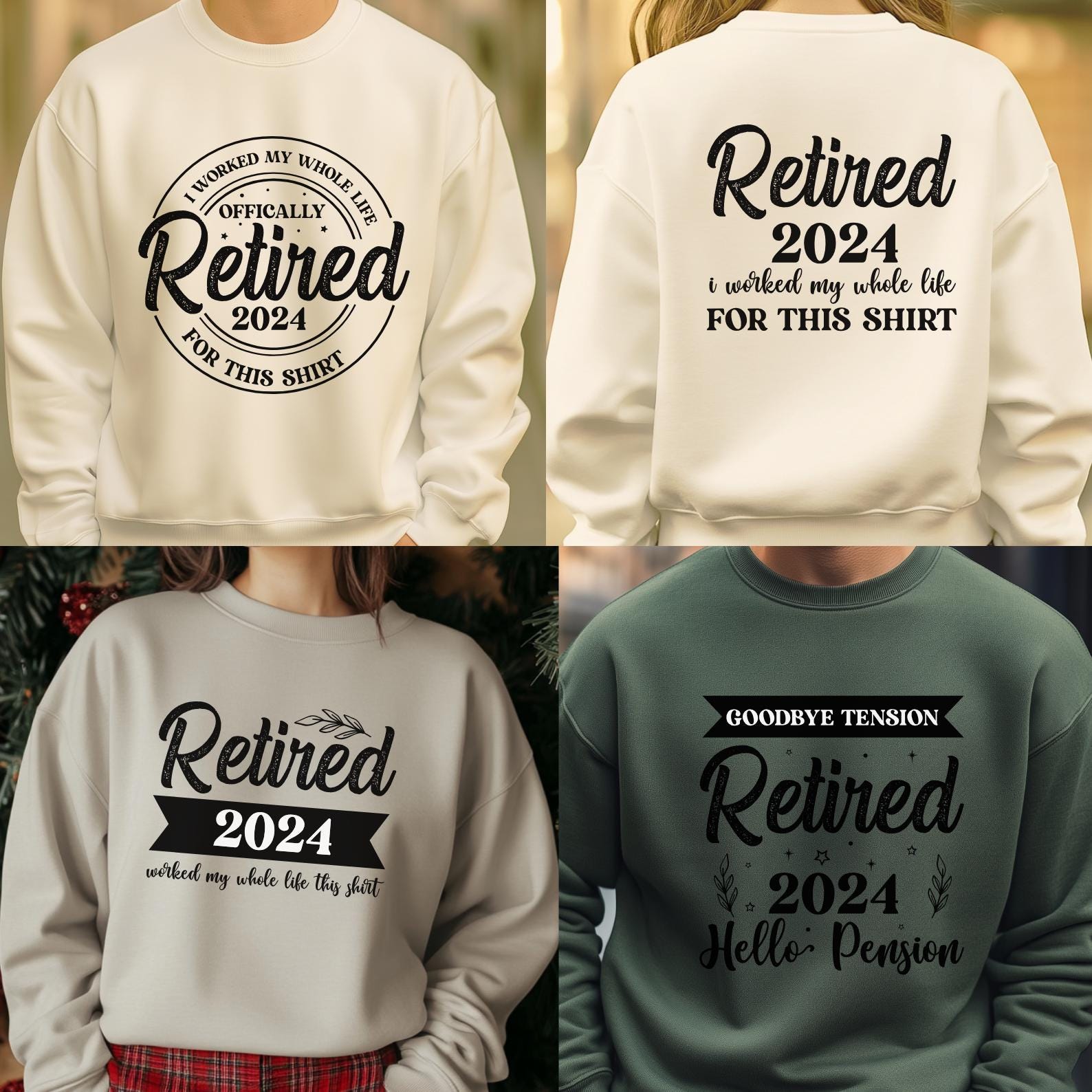 30 Retired 2024 Svg Bundle, Officially Retired Bundle, Retirement ...