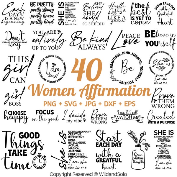 Girl Quotes Svg - Etsy