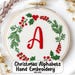 Alphabet Personalized Christmas Ornaments | Custom Initial Christmas ...