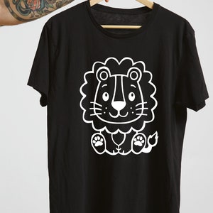 Lion Svg, Safari Animals Outline SVG, Split Safari Animals Outline ...