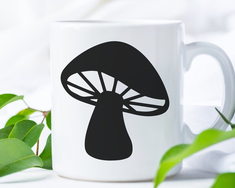Mushroom Svg Floral Mushrooms Svg Cute Mushrooms Mystical - Etsy