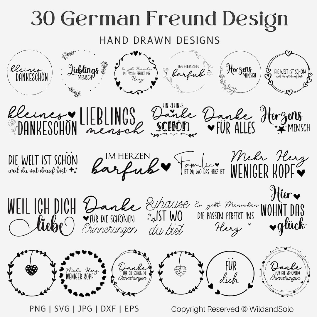 30 German Friends Svg Bundle, German Svg Design, Best Friends Svg ...