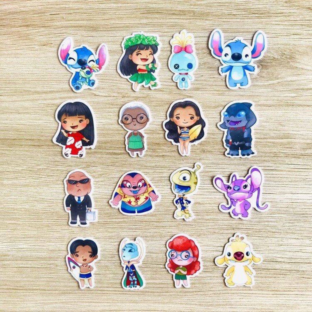 Lilo and Stitch Stickers, Disney, Aloha, Movie. - Etsy