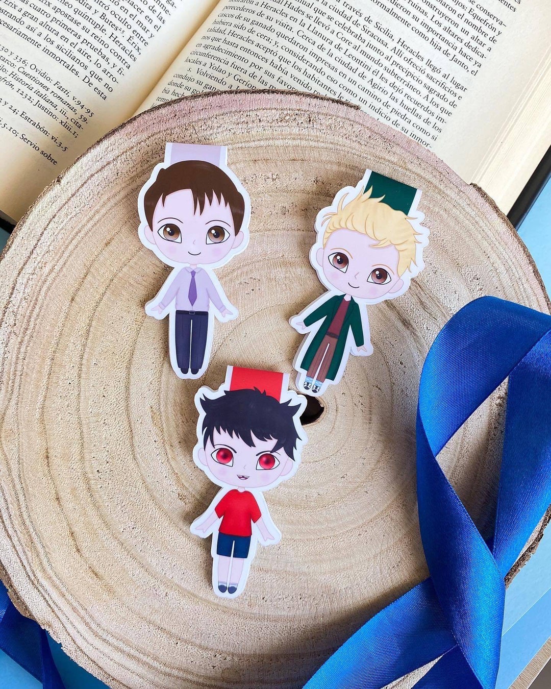 Magnetic Bookmark the House in the Cerulean Sea, Linus, Arthur, Lucy ...