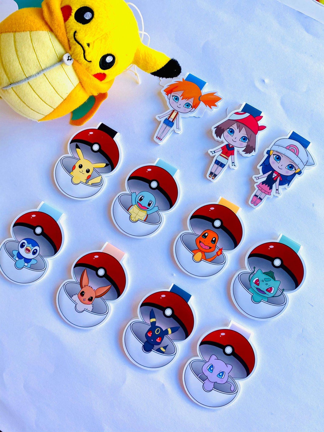 Magnetic Bookmarks of Pocket Monsters, Pocket, Creatures, Plant, Fire ...