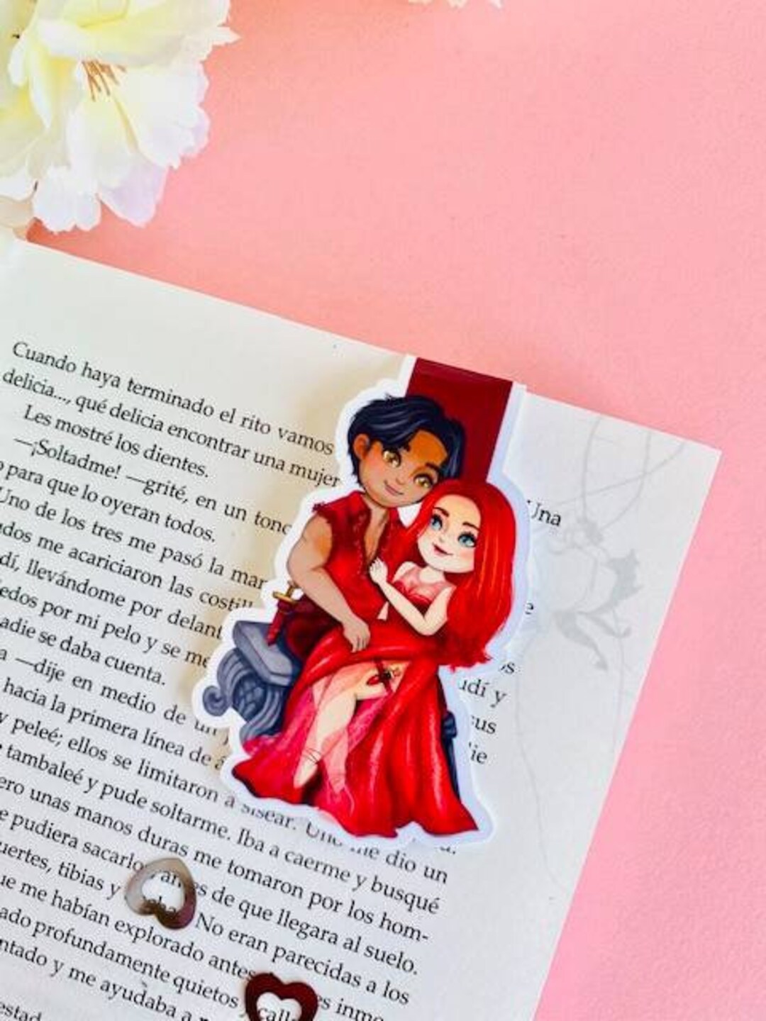 Blood and Ashes Magnetic Bookmark, Hawke, Poppy, Jennifer L.armentrout by Martenscrap, Couple ...