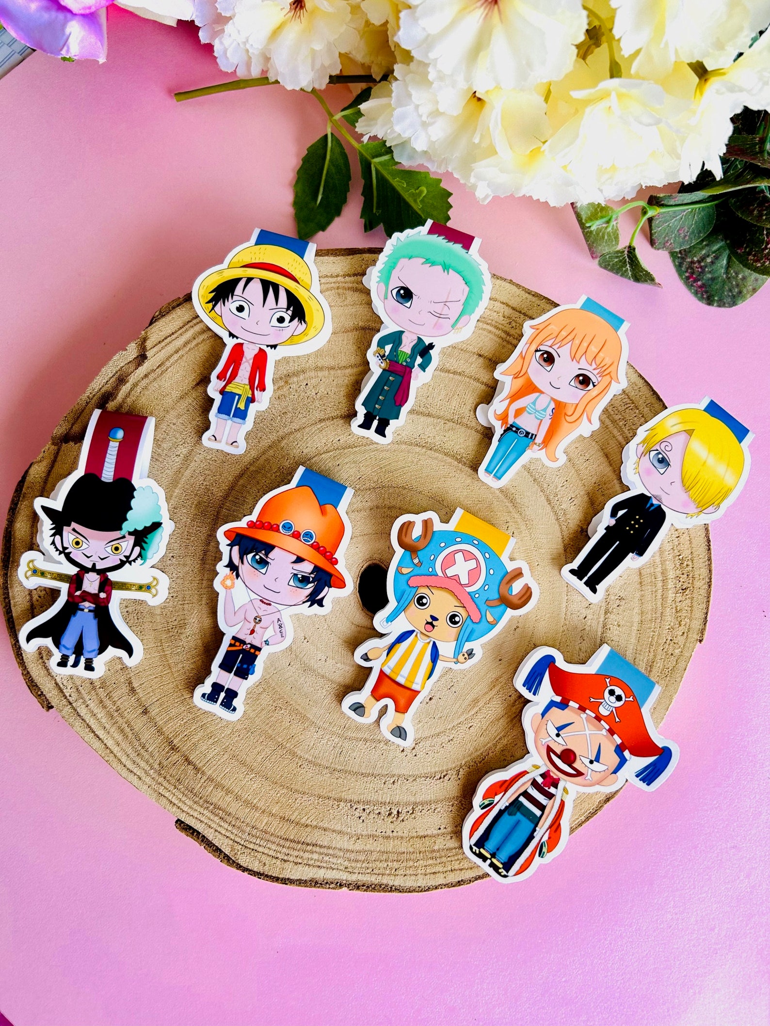 Magnetic Bookmarks From the Manga and Anime Pirates, Supernova, East ...