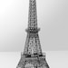 Eiffel Tower Laser Cut Digital File (DXF, STL) - Metal Art & Home Decor ...