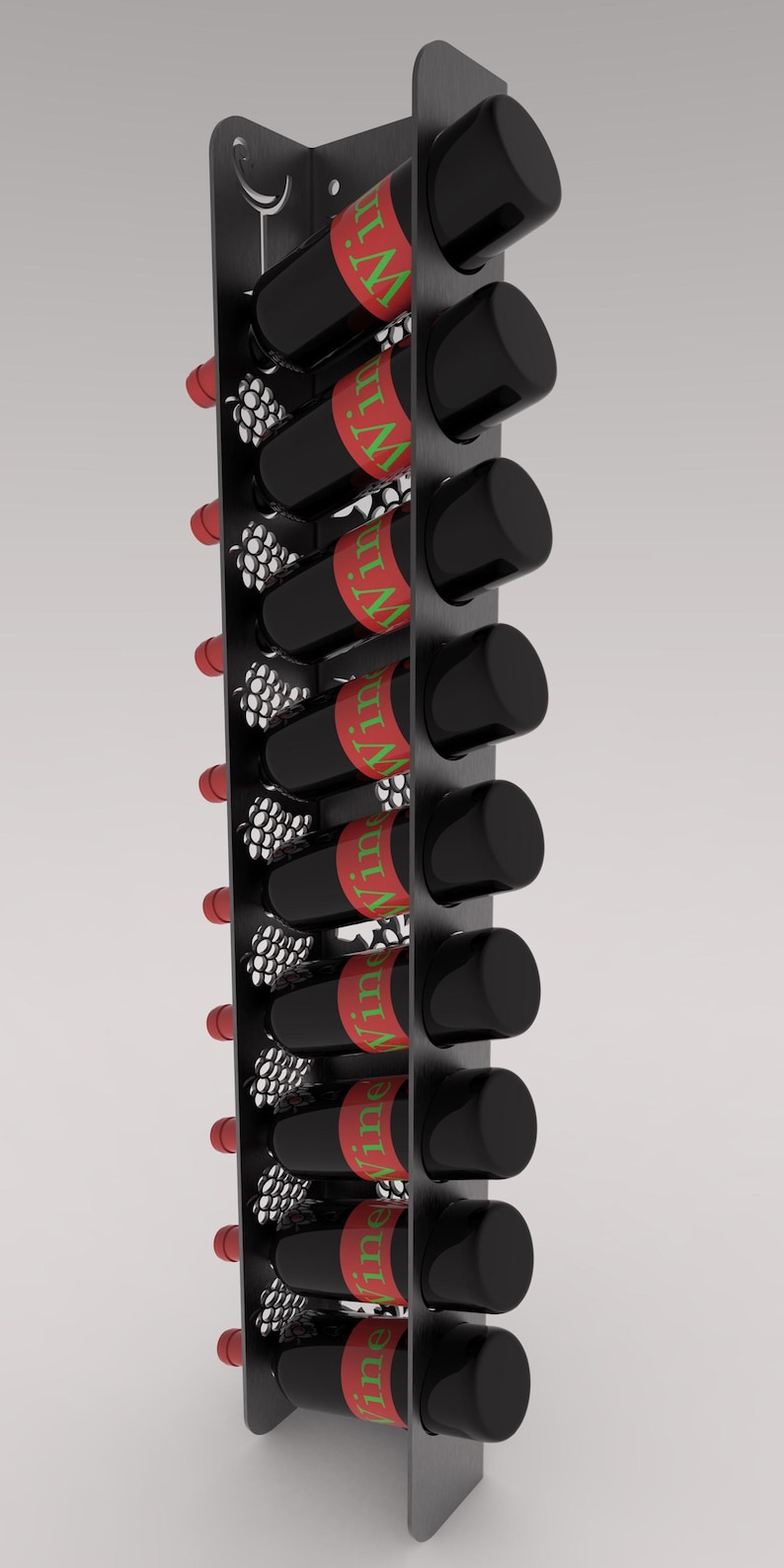 Decorative Laser Cut Wine Rack Digital Files | Unique Wine Storage ...
