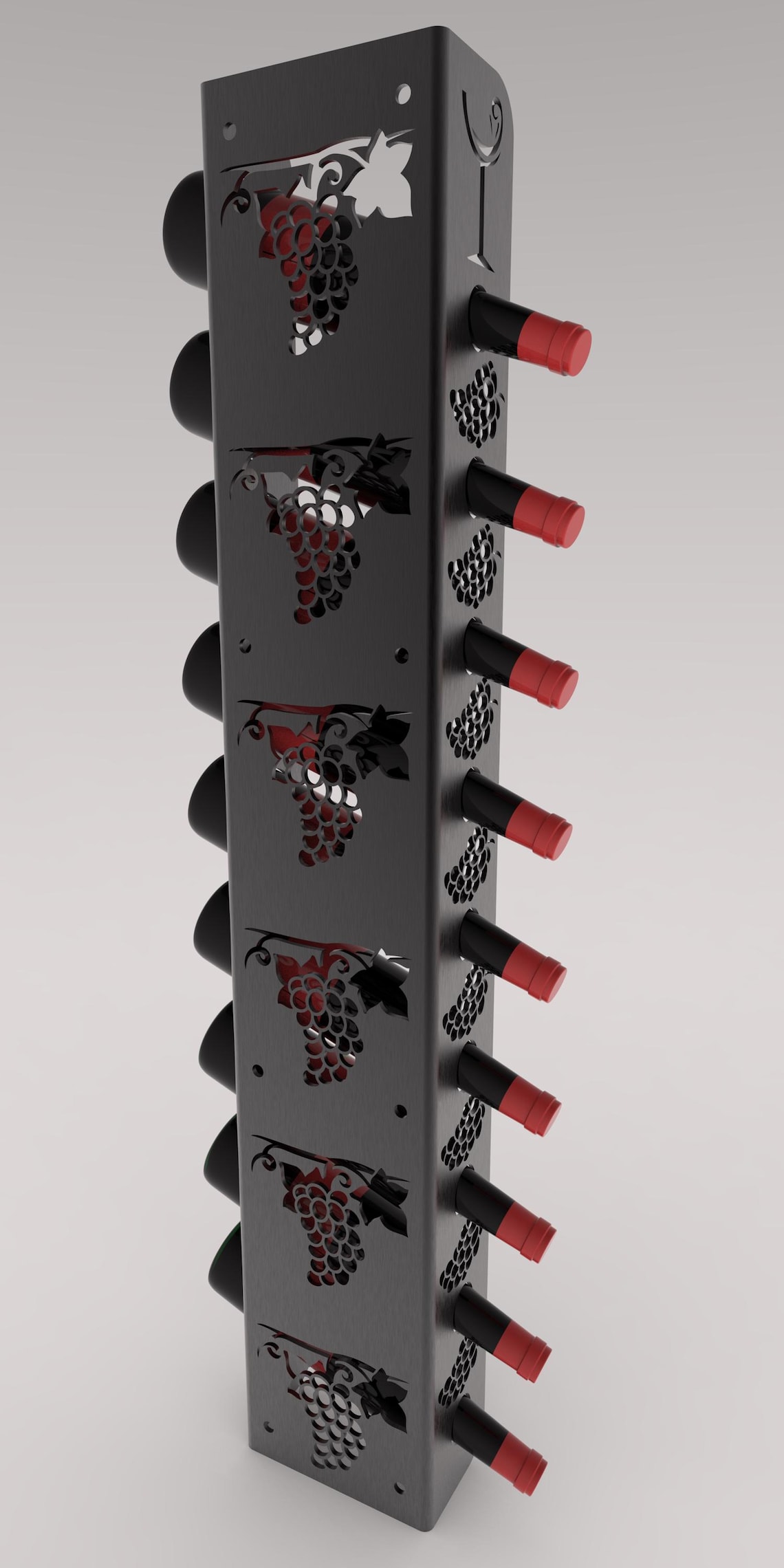 Decorative Laser Cut Wine Rack Digital Files | Unique Wine Storage ...