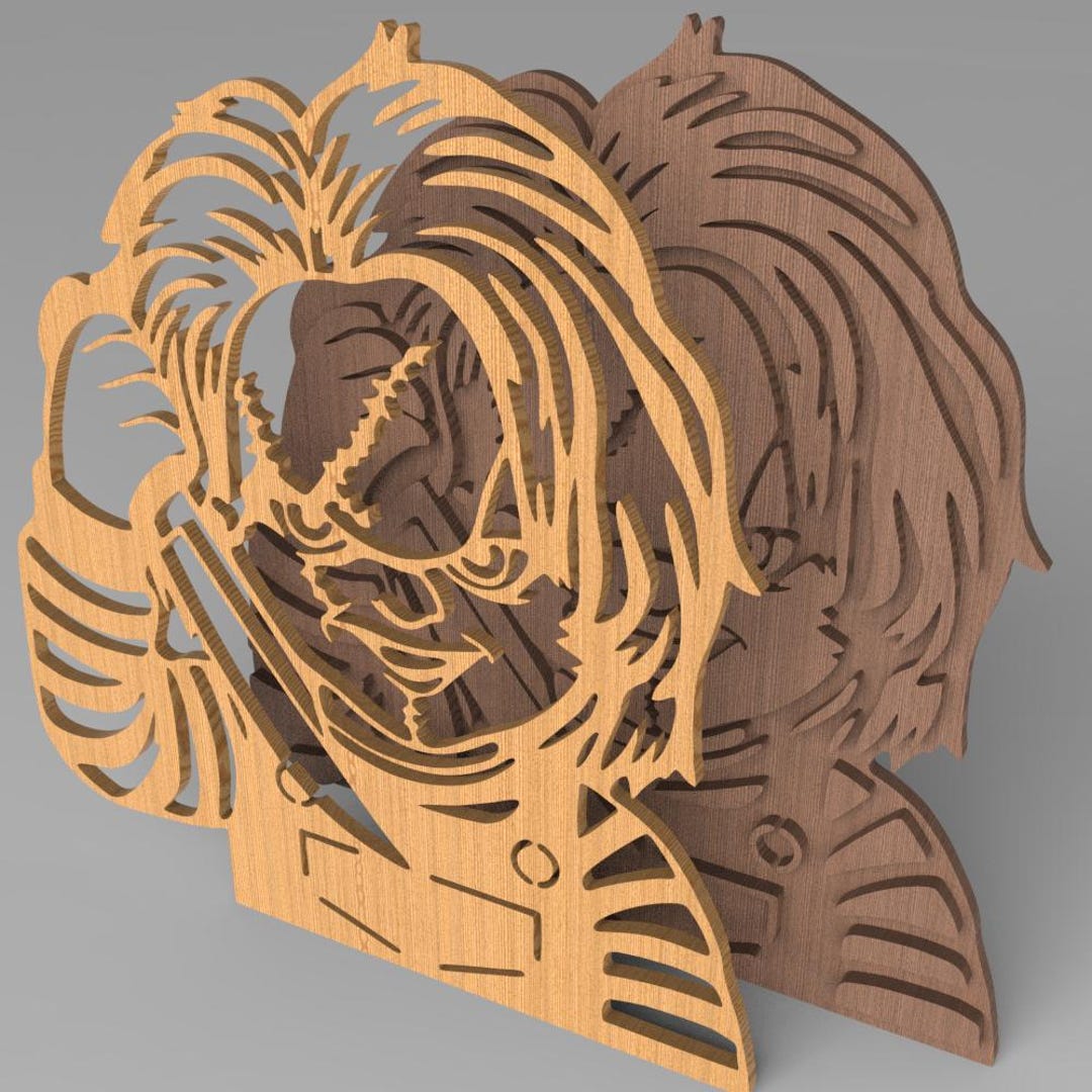Chucky 3D Cutting Board Model" - Etsy