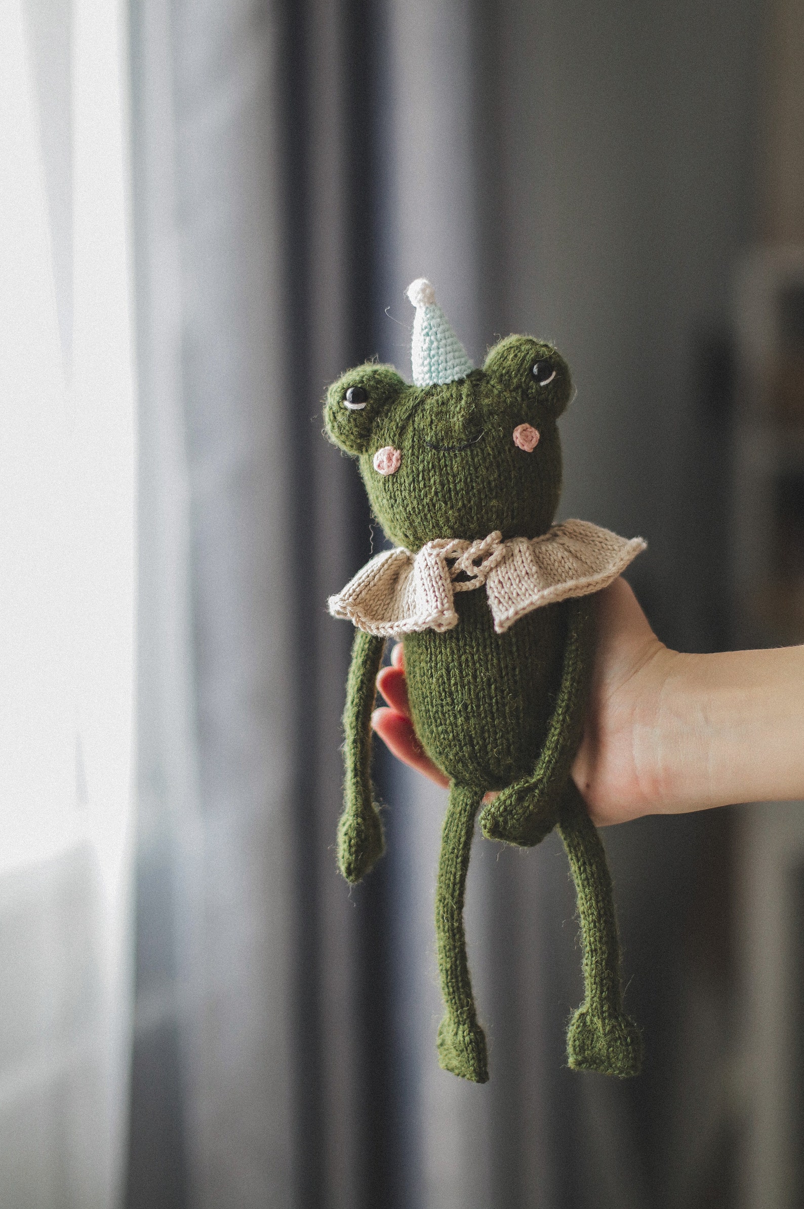 FROG Pdf Knitting Pattern in English. Cute Children Toy Soft - Etsy