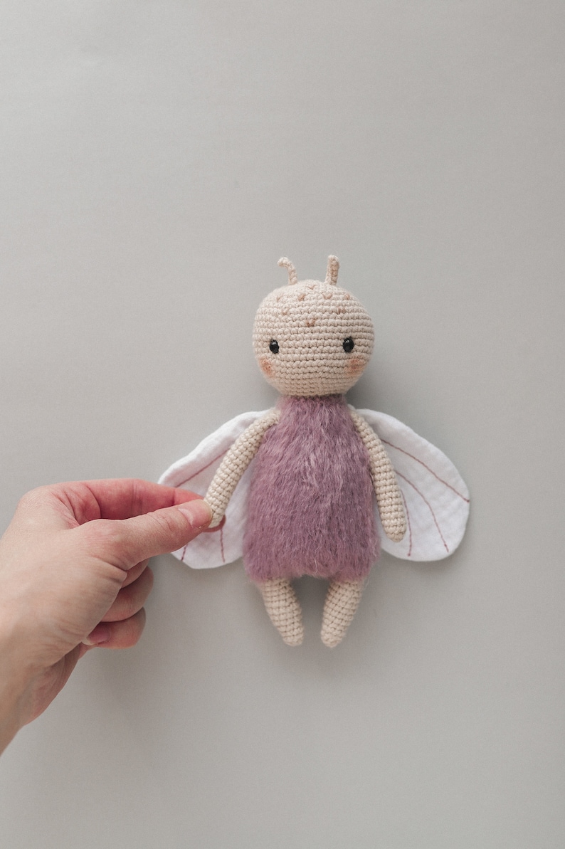PDF Pattern :crochet Moth Mochi. Amigurumi Crochet Pattern. Children ...