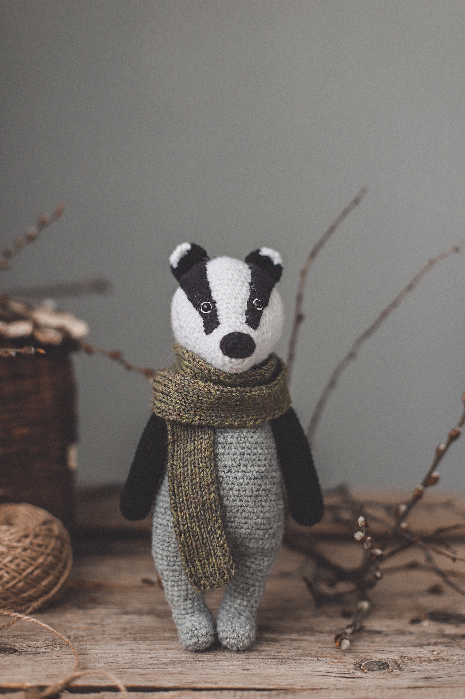 PDF Badger Crochet Pattern Cute Badger Amigurumi Pattern - Etsy