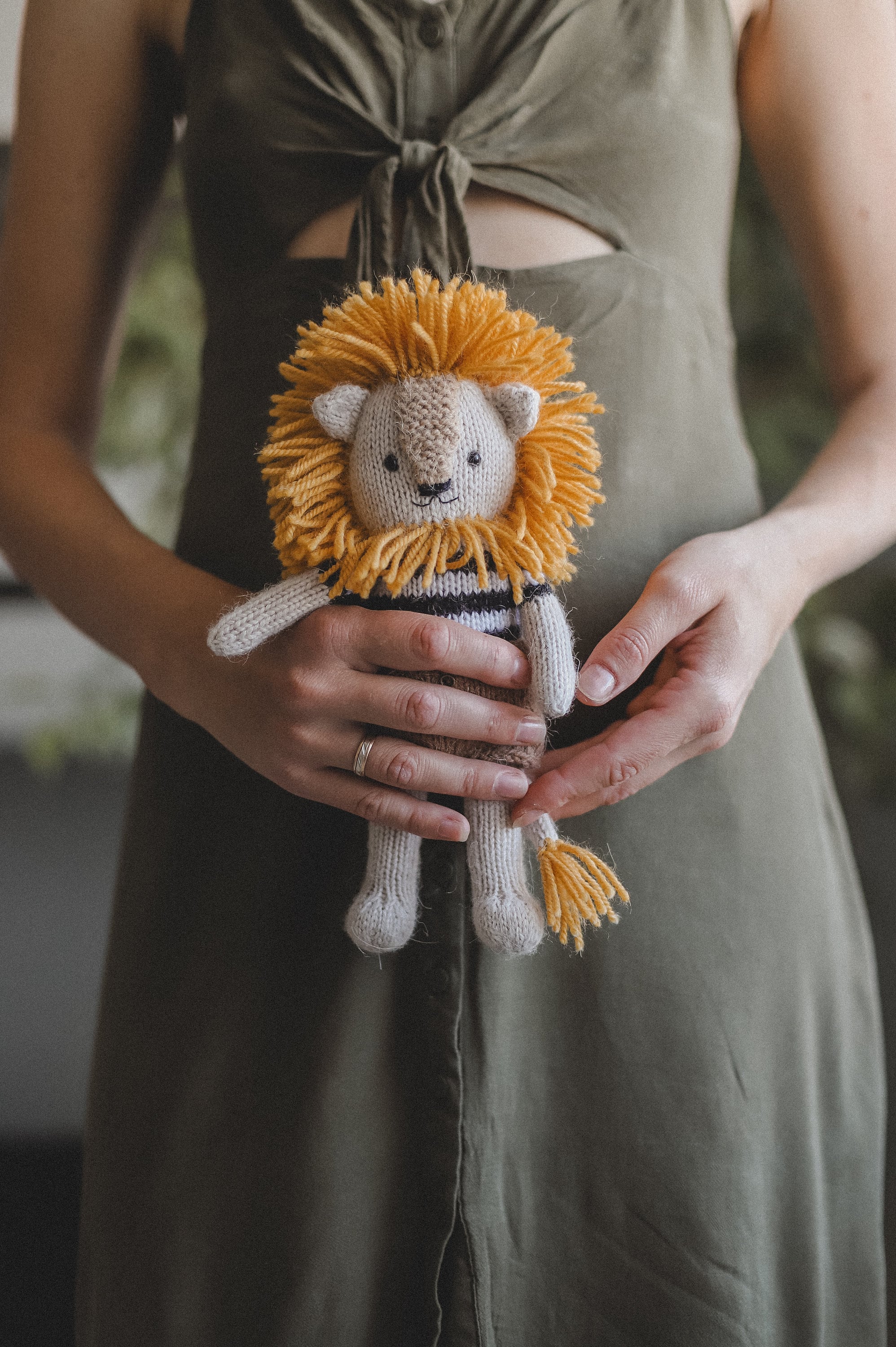 PDF Knitting Pattern: Snickers the Lion. Cute Children Toy, Soft Toy ...