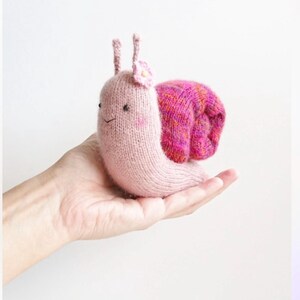 PDF Cute Snail Abby Knitting Pattern. Amigurumi Animal. Cute Children ...