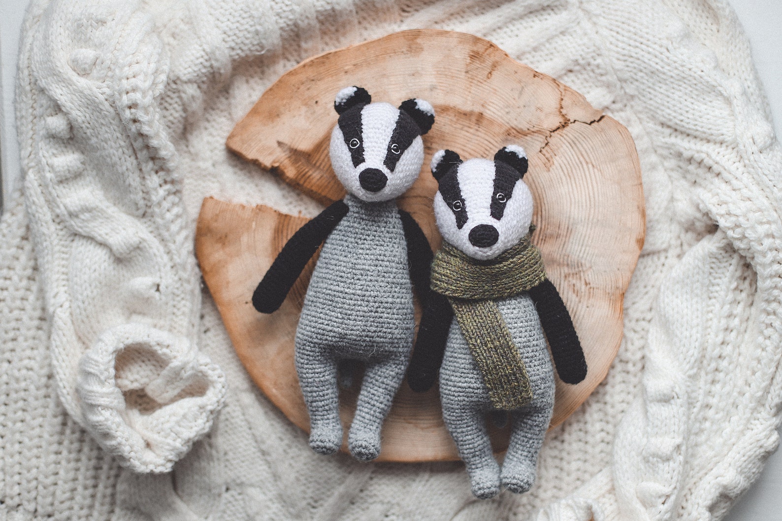 PDF Badger Crochet Pattern Cute Badger Amigurumi Pattern - Etsy