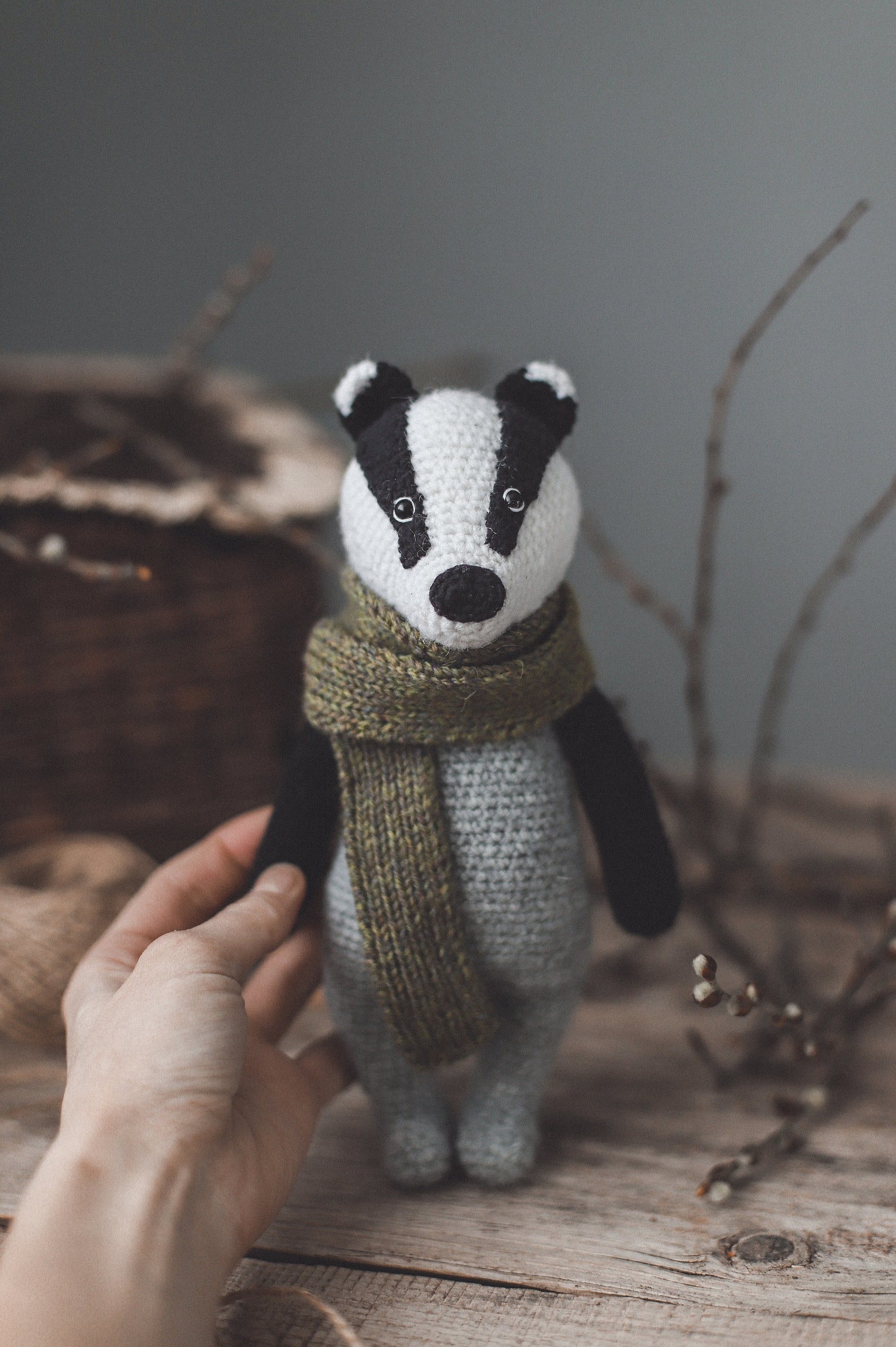 PDF Badger Crochet Pattern Cute Badger Amigurumi Pattern - Etsy