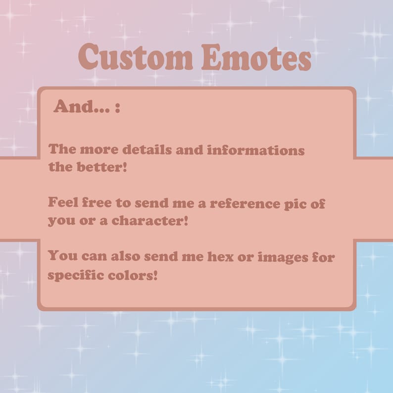 Custom Twitch Emotes/28x28, 56x56, 112x112 - Etsy