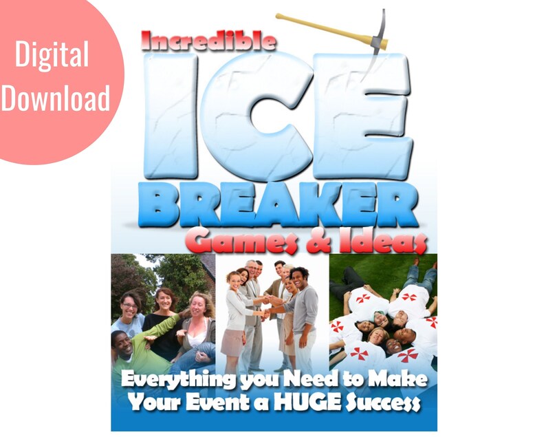 Printable Ice Breaker Games & Activities Ebook for Groups, Team ...