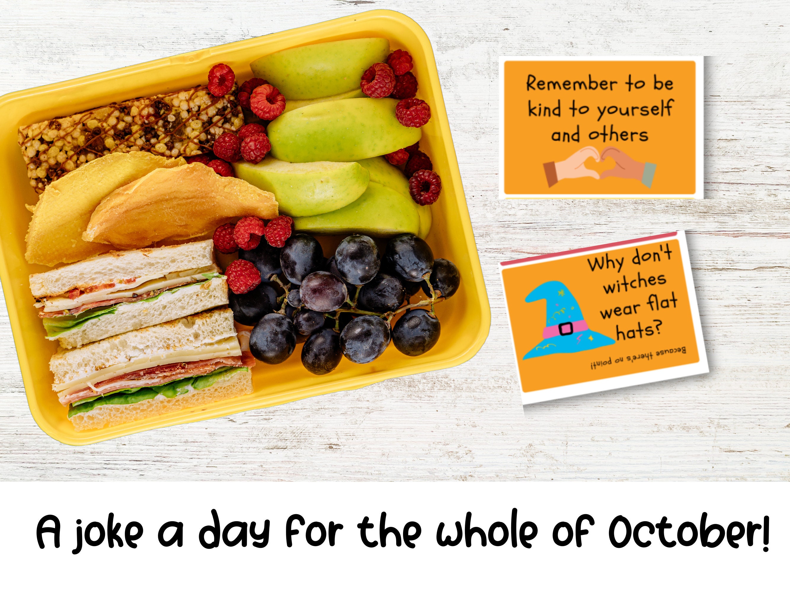 Printable Halloween Lunch Box Notes | 32 Printable Lunchbox Note Cards ...