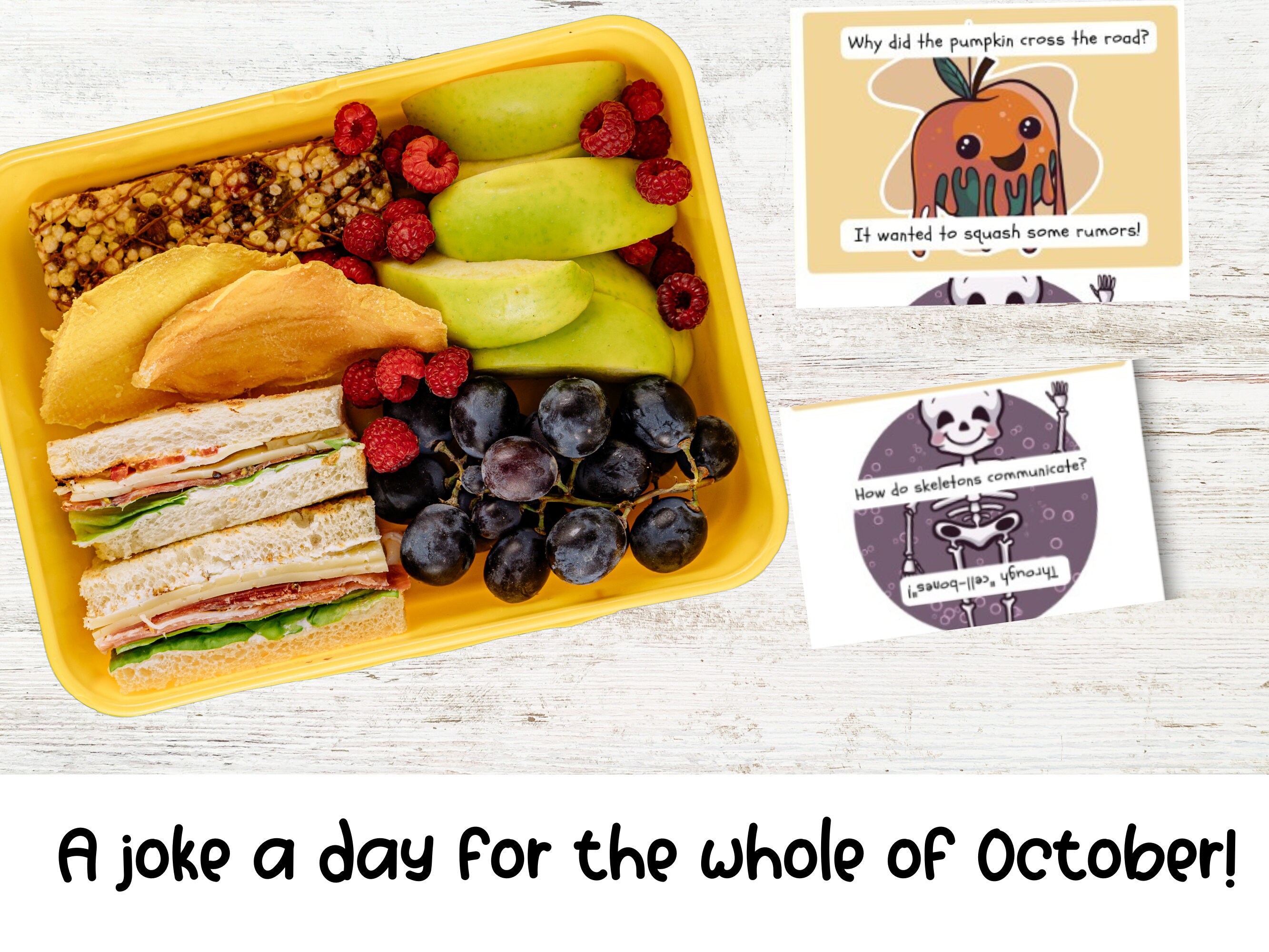 Printable Halloween Lunch Box Jokes | 32 Printable Lunchbox Joke Cards ...