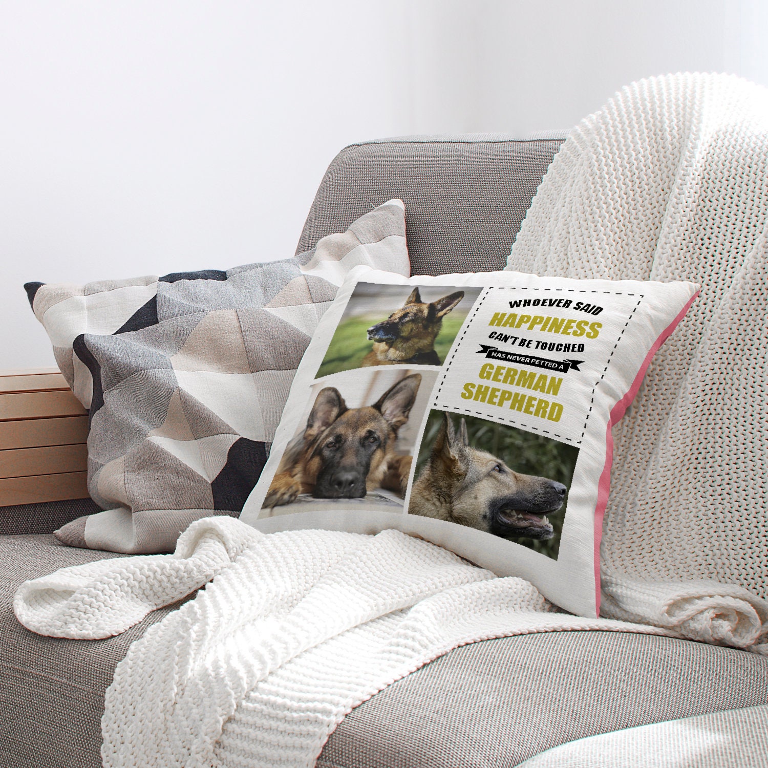 German Shepherd Personalized Photo Pillow German Shepherd Gifts German ...