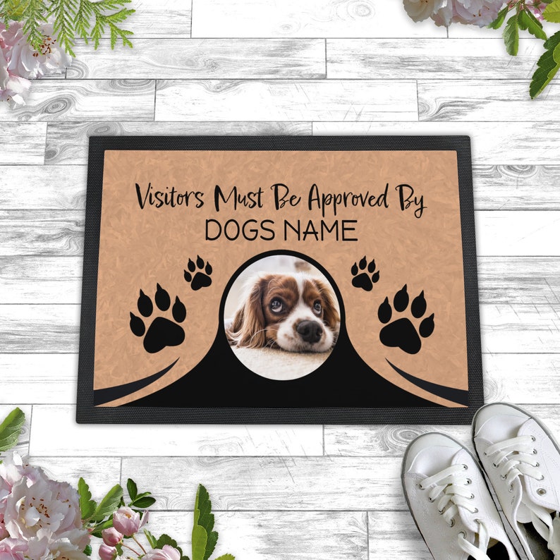 Personalized Dog Doormat Custom Dog Doormat Pet Welcome Mat - Etsy