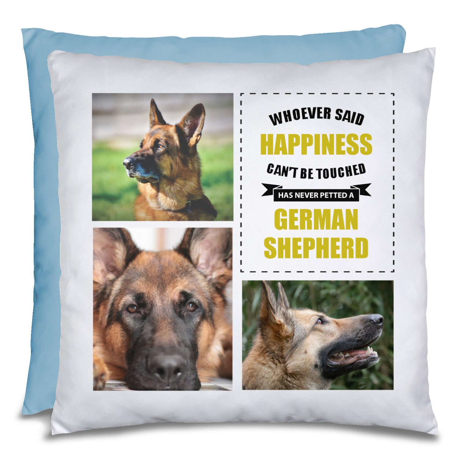 German Shepherd Personalized Photo Pillow - German Shepherd Gifts ...