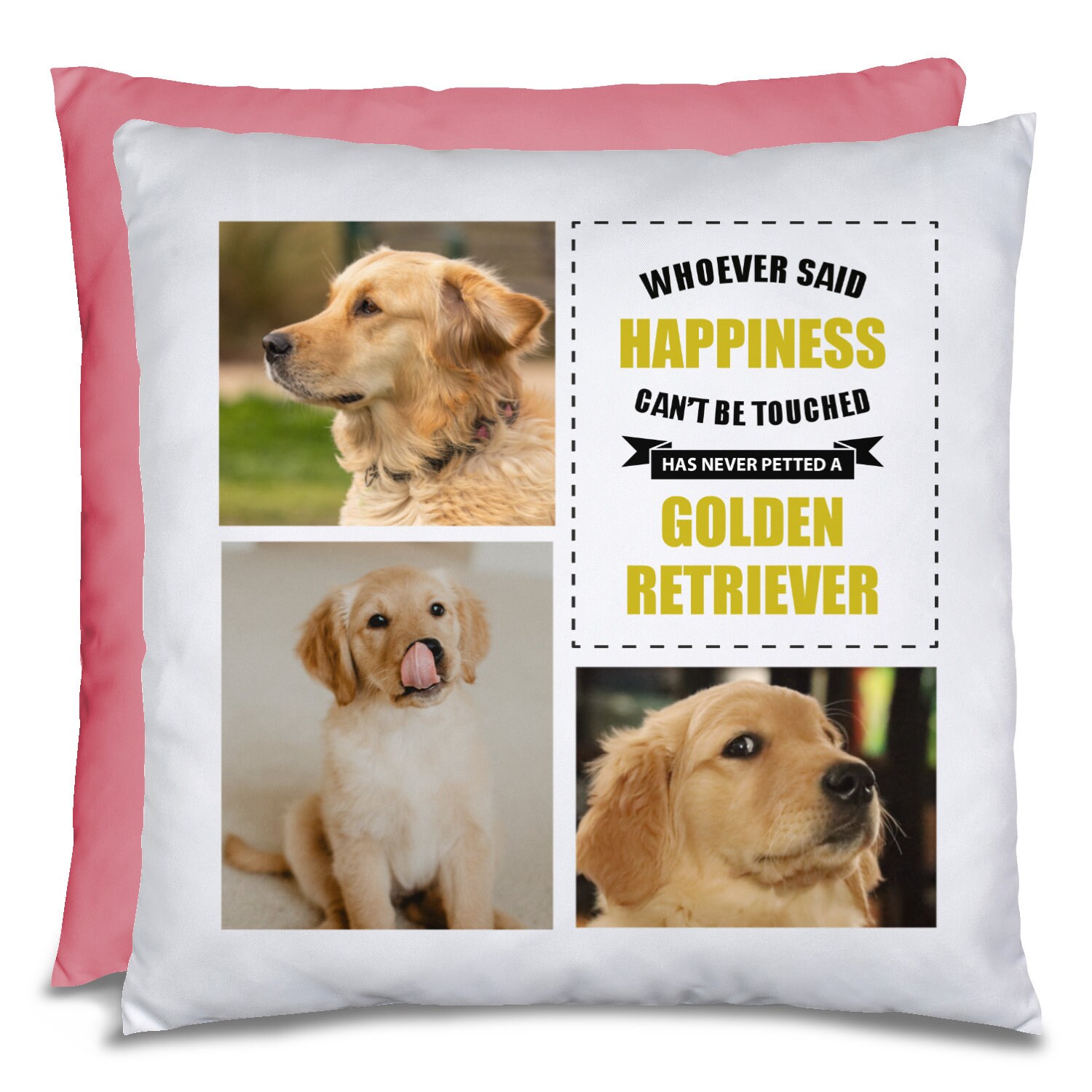 Golden Retriever Personalized Photo Pillow Golden Retriever Gifts ...